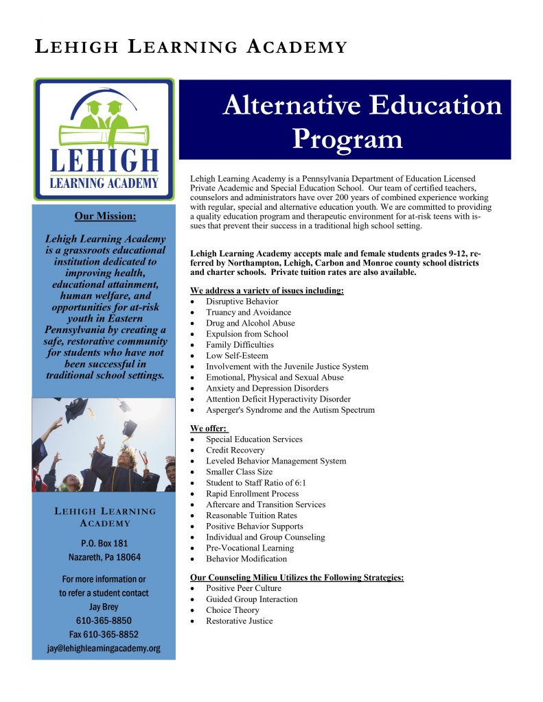 FAQ – Lehigh Learning Academy